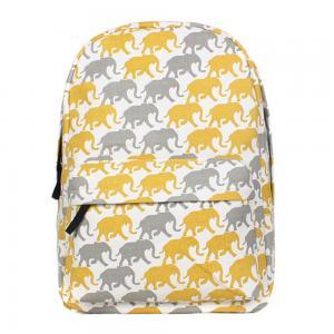 Casual Style Elephants Print Backpack School Travel Computer Shoulder ...