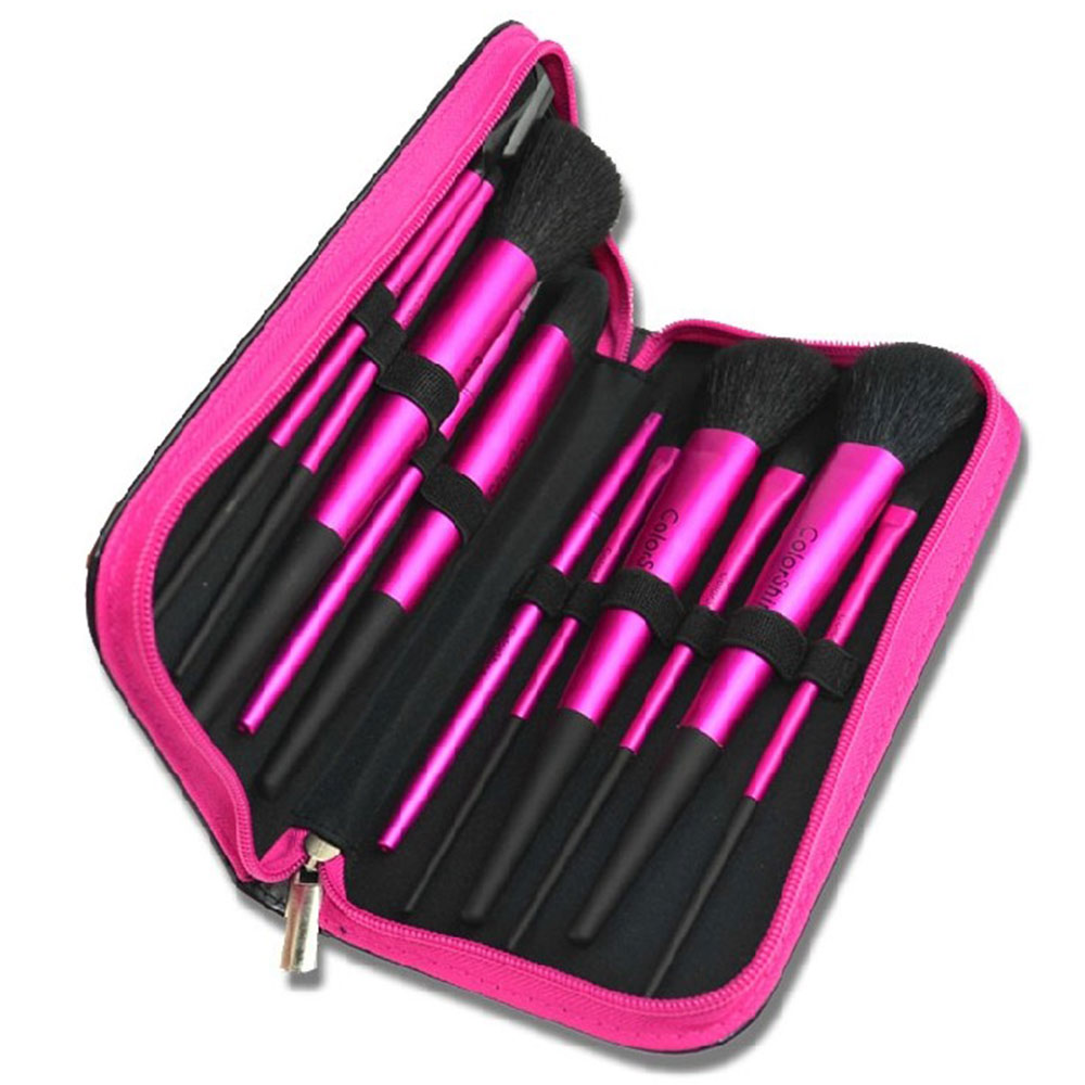 11 Pcs Makeup Cosmetic Brushes Set With Case Bag [grxjy5140021] on Luulla