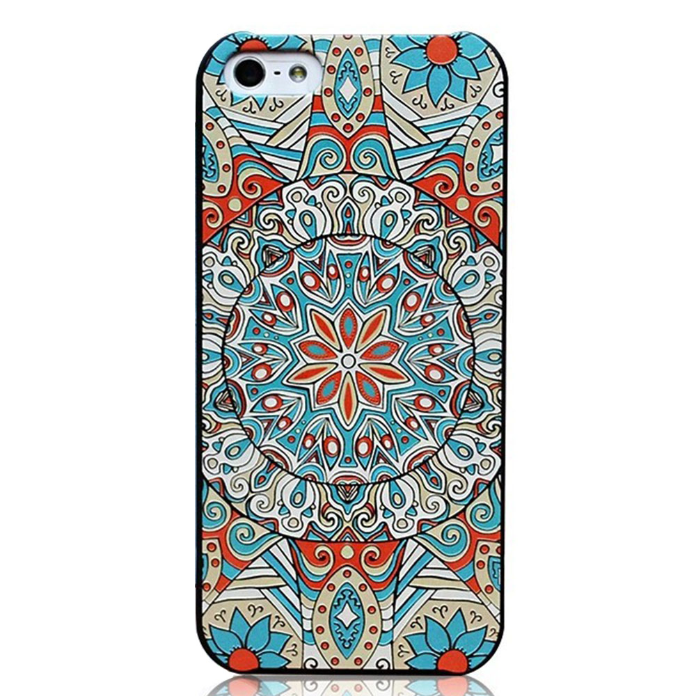 Embossed Tribal Patterns Phone Shell Case For Iphone5/5s/4/4s ...